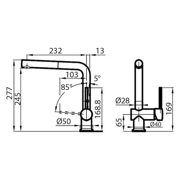 Mixer Tap Gamma, Mixer Taps