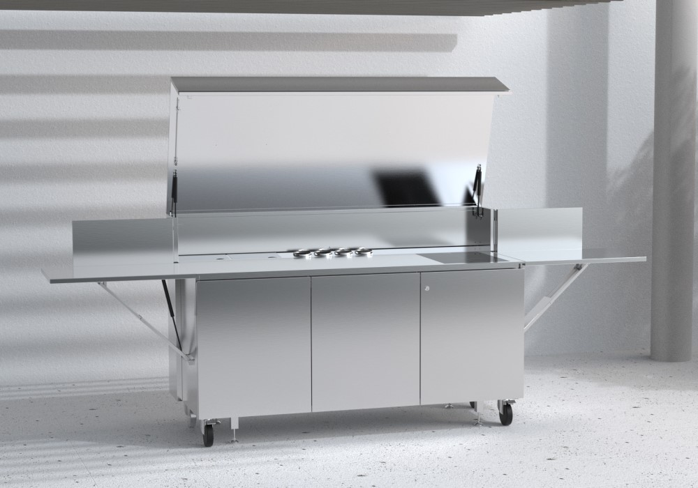 outdoor induction cooker