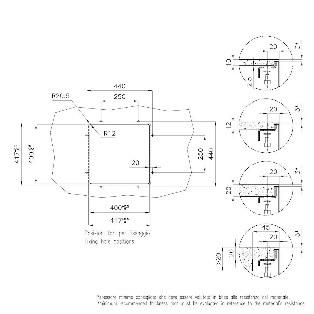 Sink Phantom Edge R12, Kitchen Sinks