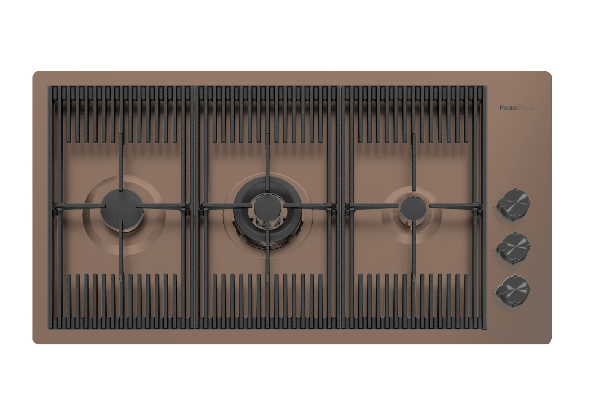 Cooker hob Milanello Copper, Gas hobs