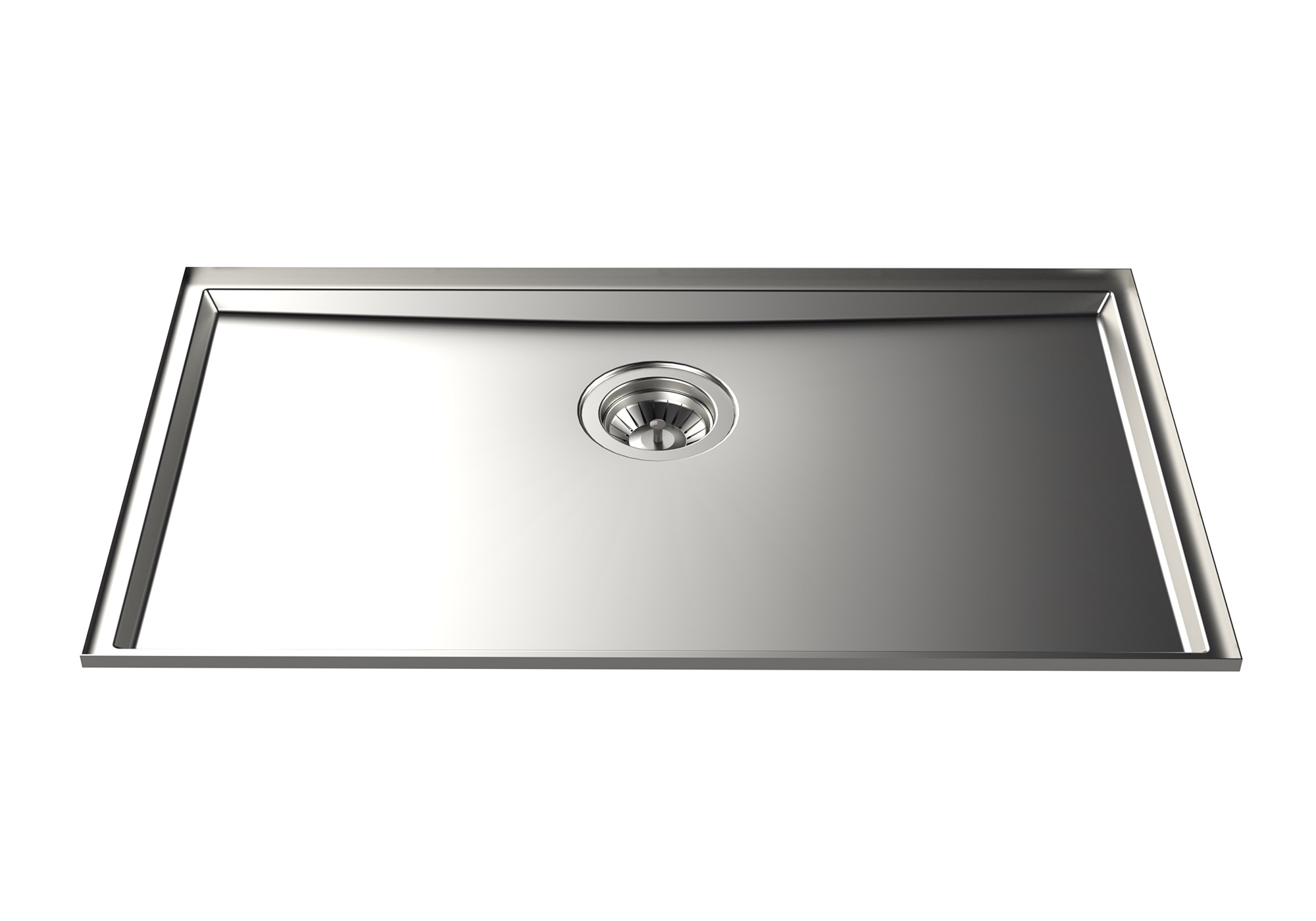 Lavello Phantom Base, Lavelli in acciaio inox